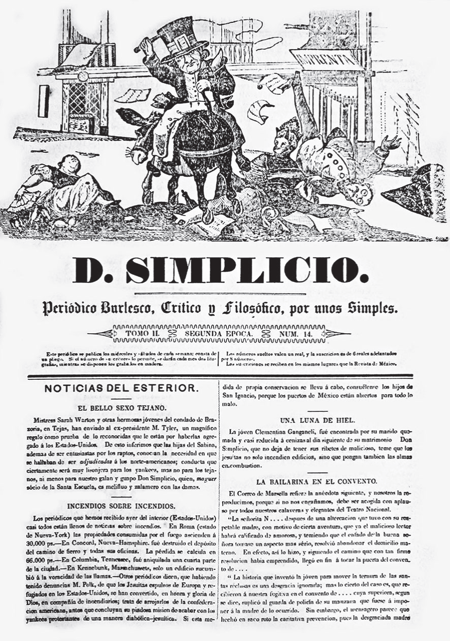 Poesía y política en el México republicano: una lectura de Ignacio Ramírez y Don Simplicio, 1845 ...