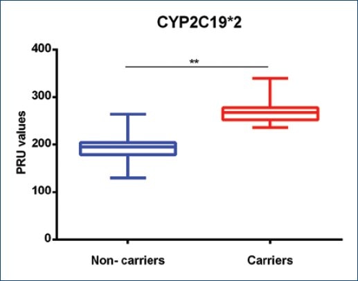 Association of CYP2C19*2 polymorphism with clopidogrel resistance among patients with high ...