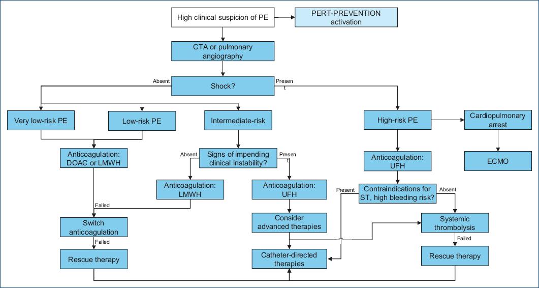 Hospital Zambrano Hellion pulmonary embolism response team: PERT-PREVENTION
