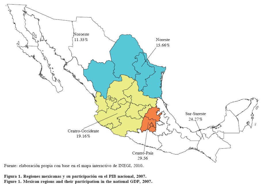 Desarrollo industrial nacional y regional: un referente empírico