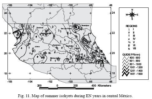 Temporal and spatial behavior of temperature and precipitation during ...