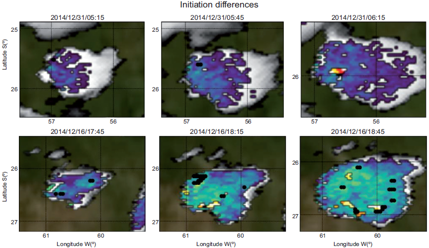 A method for convective storm detection using satellite data