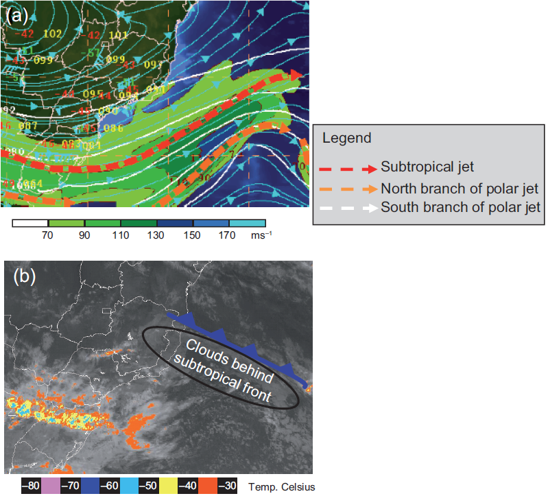 Climatology of surface baroclinic zones in the coast of Brazil