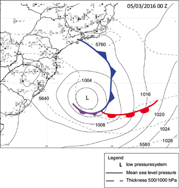 Climatology of surface baroclinic zones in the coast of Brazil