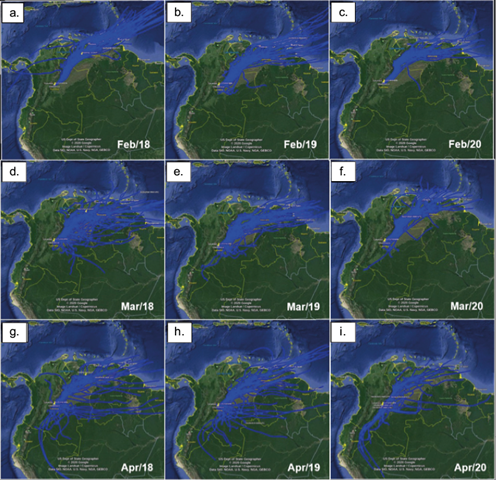 The negative impact of biomass burning and the Orinoco low-level jet on ...