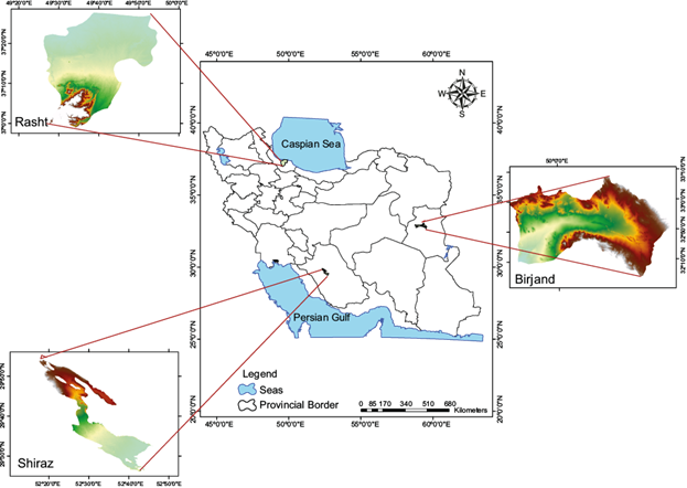 Comparison of different drought monitoring indices in different ...