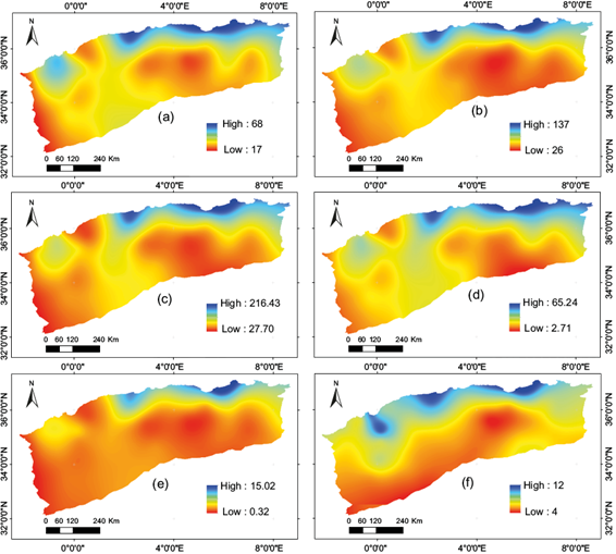 A quantitative study of extreme rainfall intensity and occurrence in ...