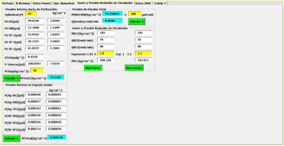 Software académico de control de pozos petroleros MAROGA