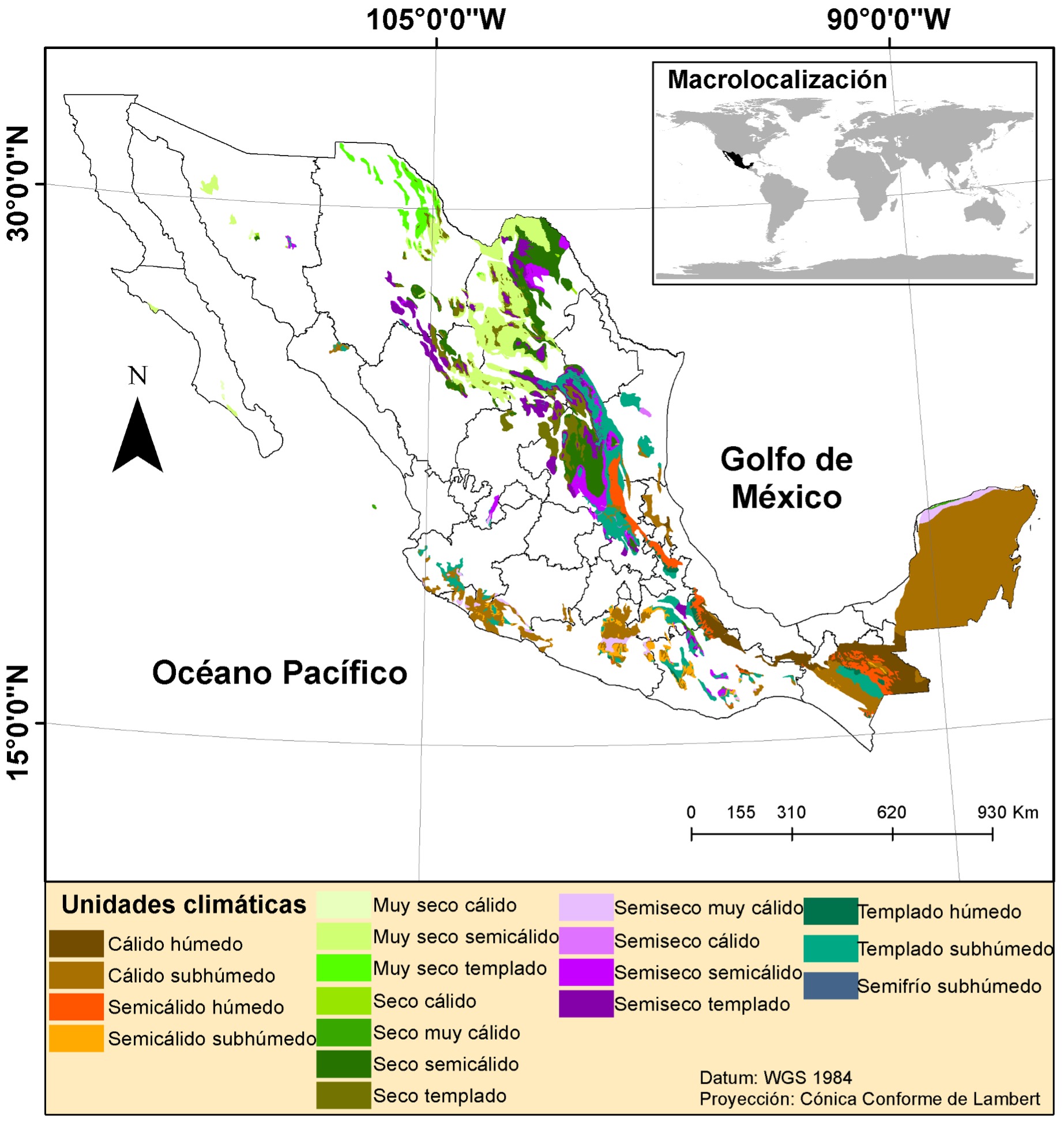 Distribución geográfica y características del medio físico natural de ...