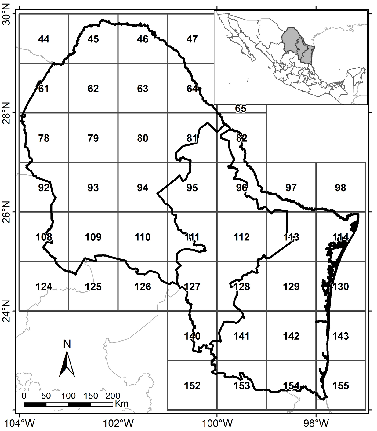 Diversidad florística de la región noreste de México, estados de ...