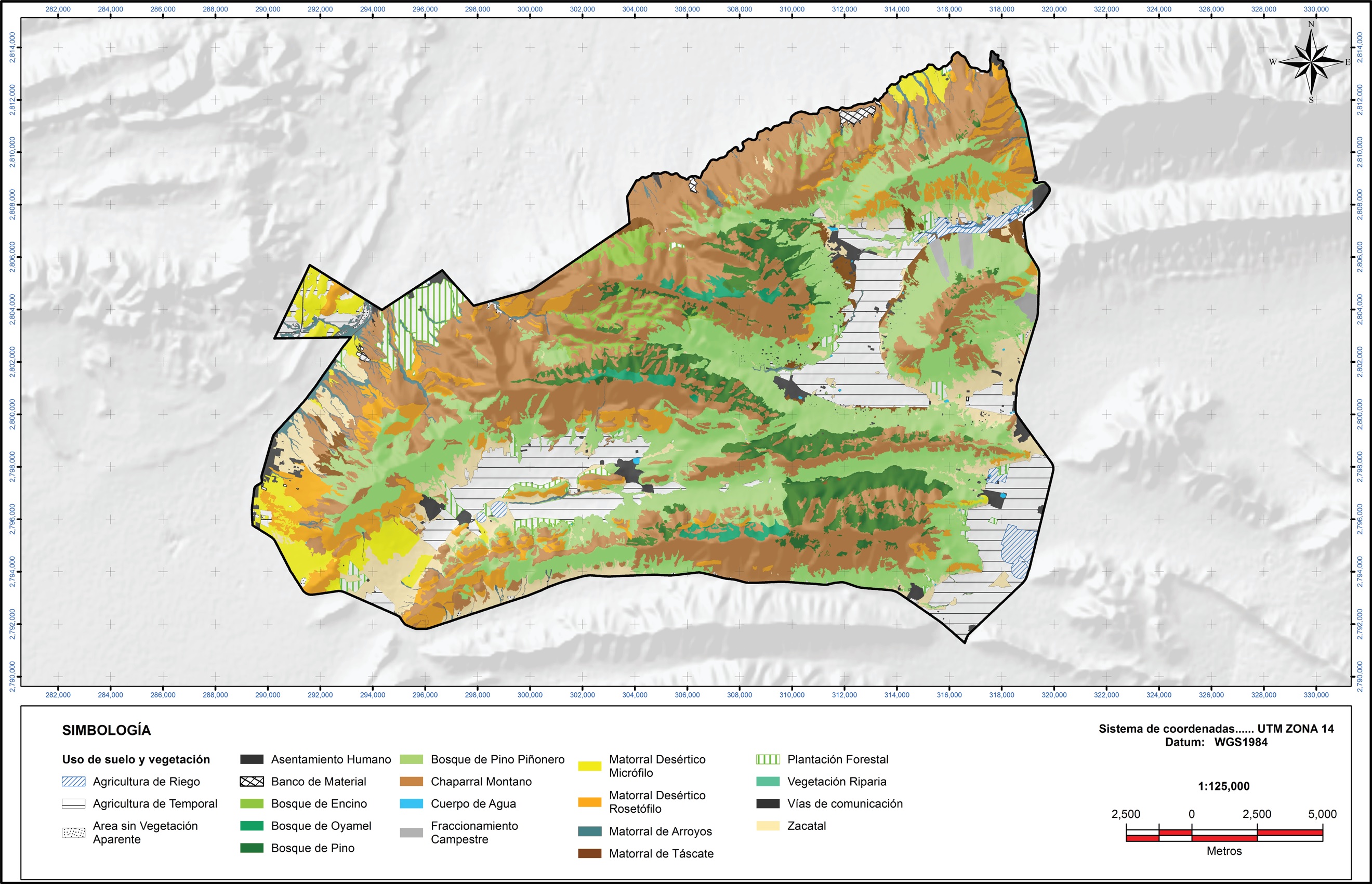 Situación actual de la vegetación de la Sierra de Zapalinamé, Coahuila ...