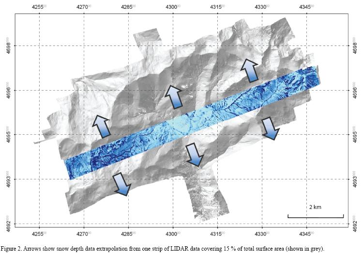 Assessment of airborne LIDAR for snowpack depth modeling
