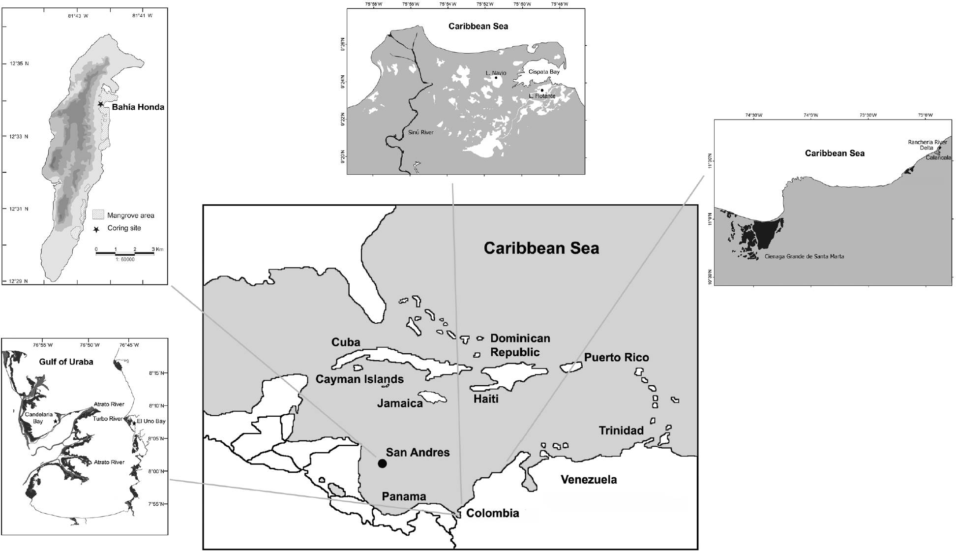 Colombian Caribbean mangrove dynamics: anthropogenic and environmental ...