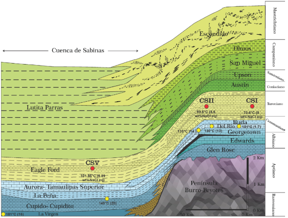 Diagenésis de la Formación Eagle Ford y sus marcadores térmicos como ...
