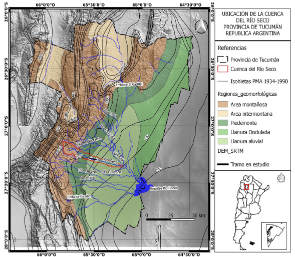 Alteraciones en el cauce del río Seco y pérdidas de tierras agrícolas ...