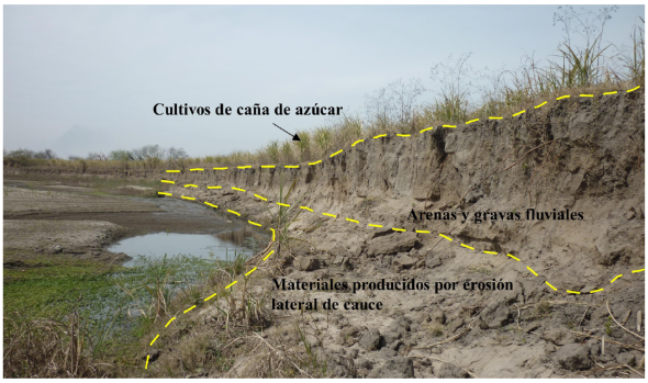 Alteraciones en el cauce del río Seco y pérdidas de tierras agrícolas ...