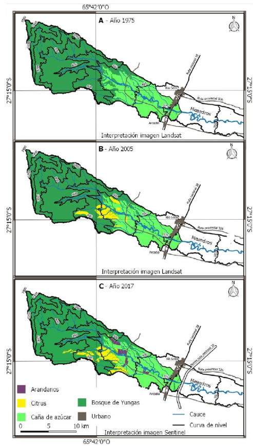 Alteraciones en el cauce del río Seco y pérdidas de tierras agrícolas ...