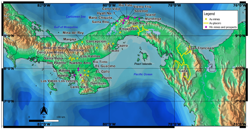 The history of mining and mineral exploration in Panama: From Pre ...