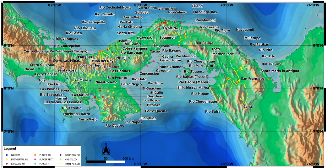 The history of mining and mineral exploration in Panama: From Pre ...