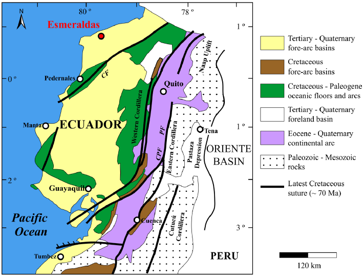New mineralogical data on platinum-group minerals from the Río Santiago ...