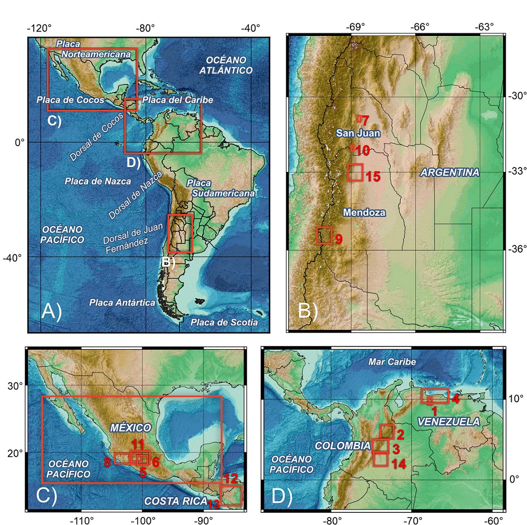De la neotectónica a la amenaza sísmica en América Latina y el Caribe
