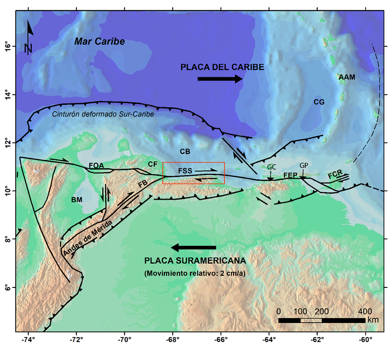 Margen norte costa afuera de Venezuela: sísmica marina de alta ...
