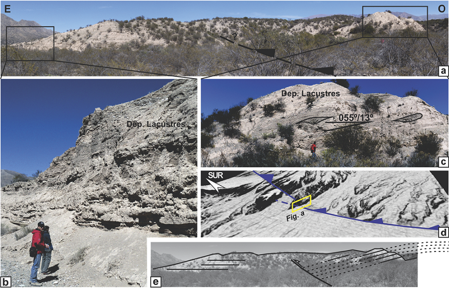 Análisis paleosismológico de la falla Acequión mediante perfiles ...