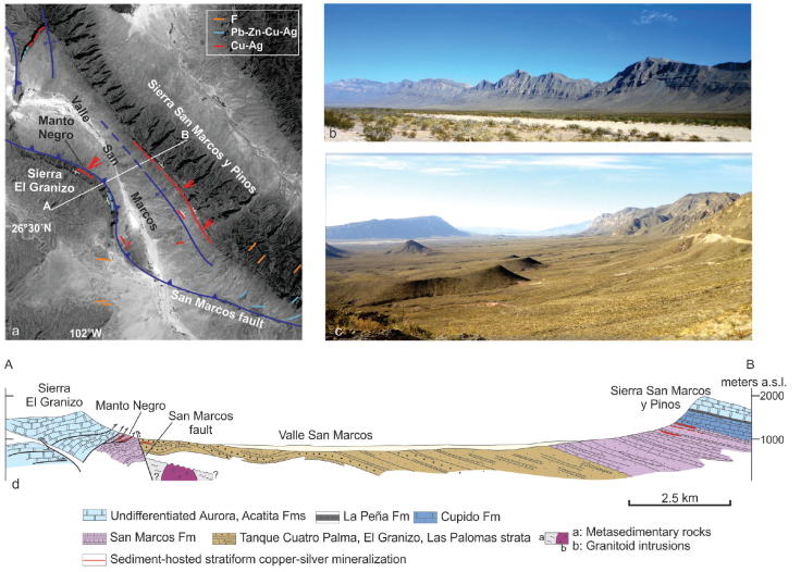 Geologic observations in the San Marcos area, Coahuila, Mexico: the ...