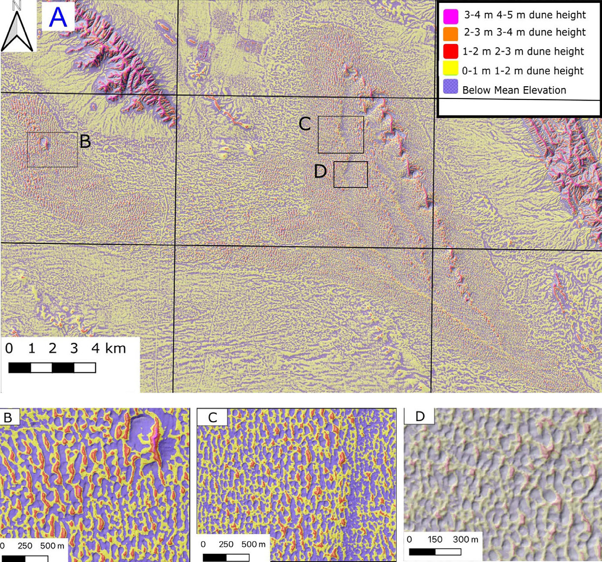 Morphometry of the Samalayuca dunes, northern Chihuahua, Mexico