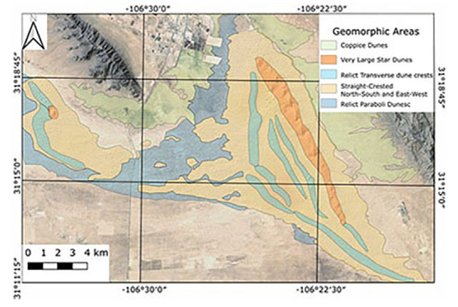 Morphometry of the Samalayuca dunes, northern Chihuahua, Mexico