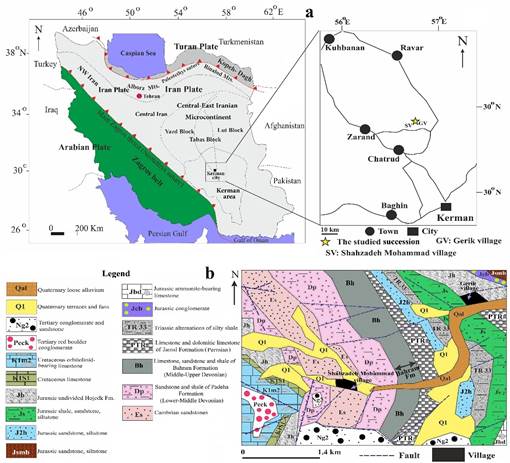 Deposition of the Devonian Bahram Formation in the Central-East Iranian ...
