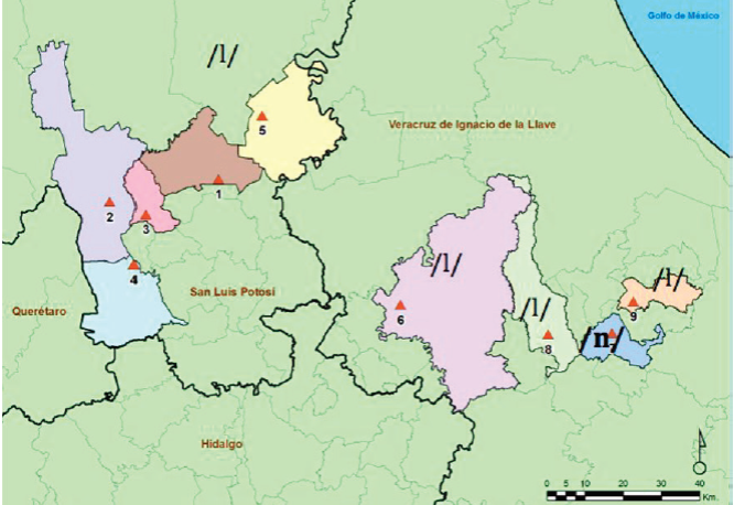 Linguistic Geography of Huastec (teːnek)