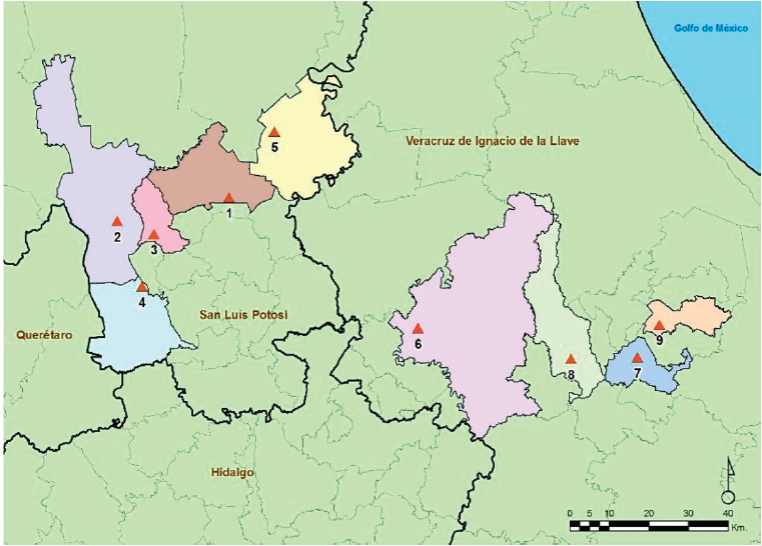 Linguistic Geography of Huastec (teːnek)