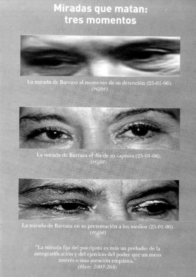 La mirada de un/a asesino/a serial