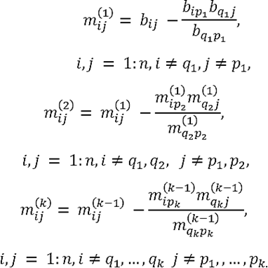 Relationship between the Inverses of a Matrix and a Submatrix