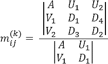 Relationship between the Inverses of a Matrix and a Submatrix