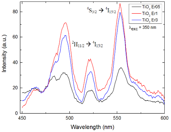 Effect of the Trivalent Erbium Concentration on the Luminescent ...