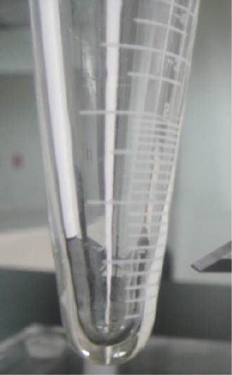 Indirect Determination of the Internal Diameter of Glass Conical ...