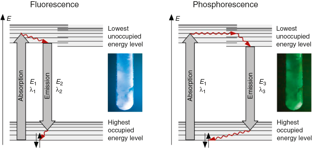 Photoprocesses in chemical education. Key experiments for core concepts