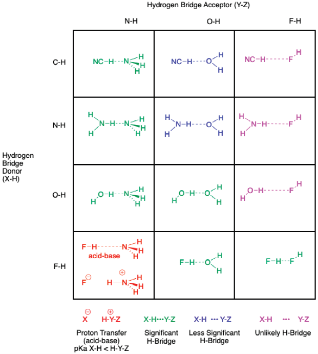 Grids III: Hydrogen Bridges in Introductory Chemistry