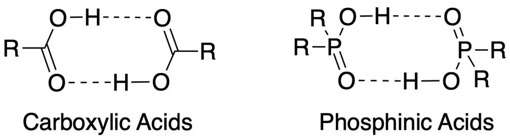 H-Bridges with OH Donors in Organic Chemistry