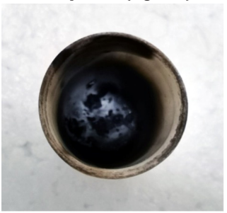 The wood ash is alkaline