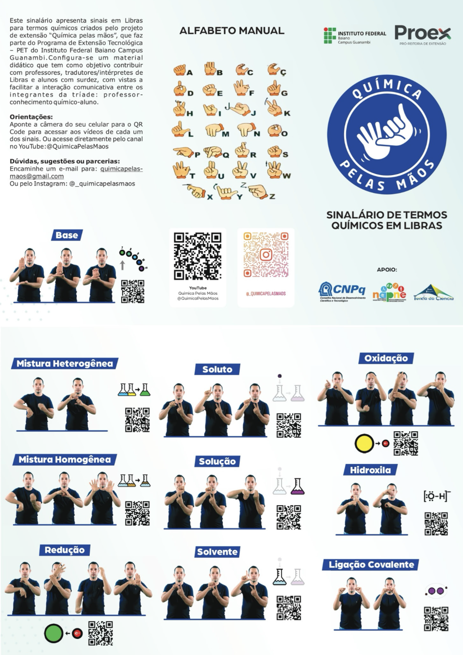 Chemistry by hands: creation of signs in libras (brazilian sign ...