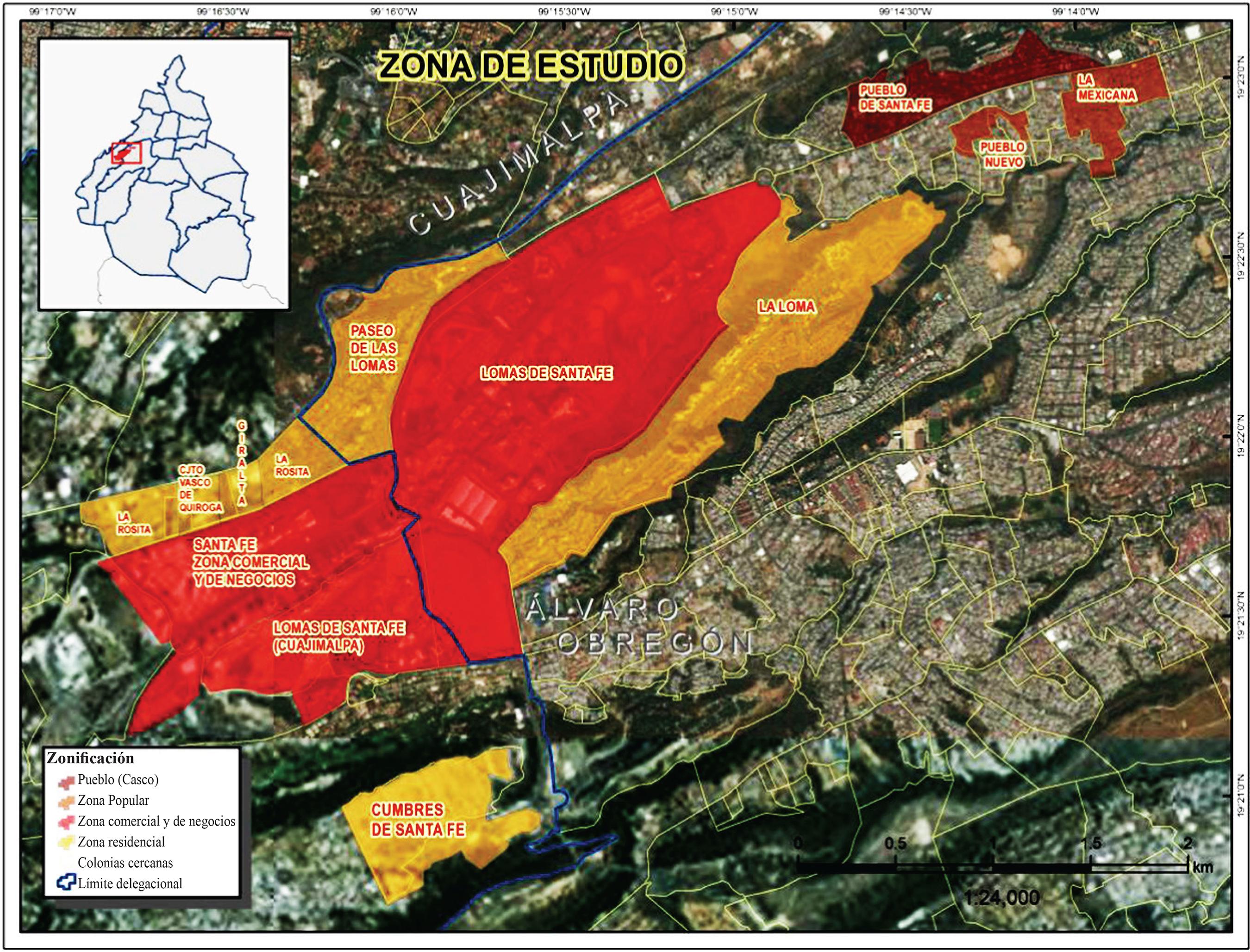 Tiempos y mujeres de Santa Fe, Ciudad de México