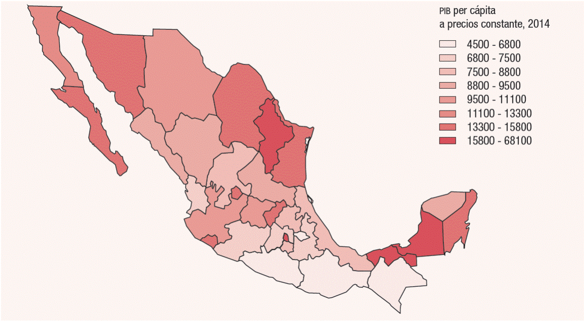 Migraciones internas: un análisis espacio-temporal del periodo 1970-2015