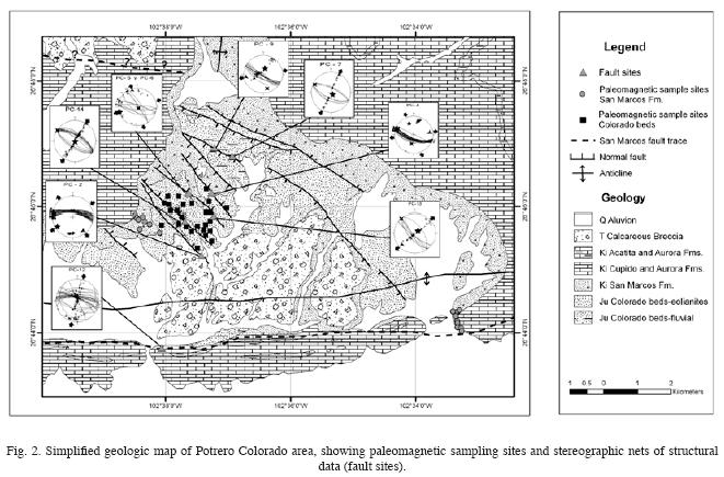 Paleomagnetic study of Jurassic and Cretaceous rocks north of San ...