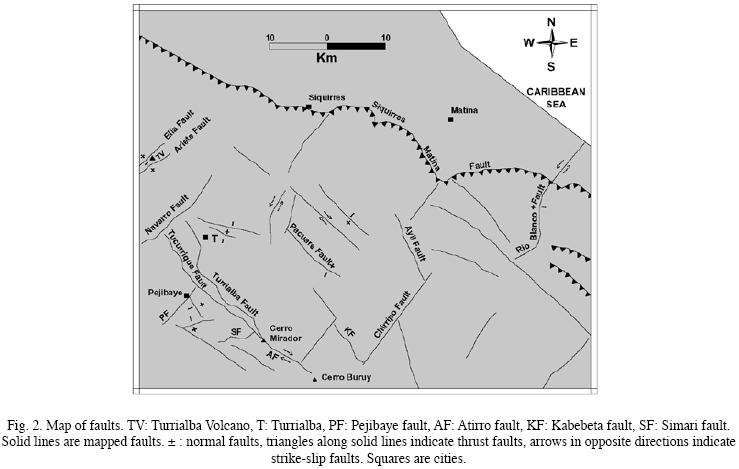 Sesimicity of the Pejibaye-Matina, Costa Rica, region: a strike-slip ...