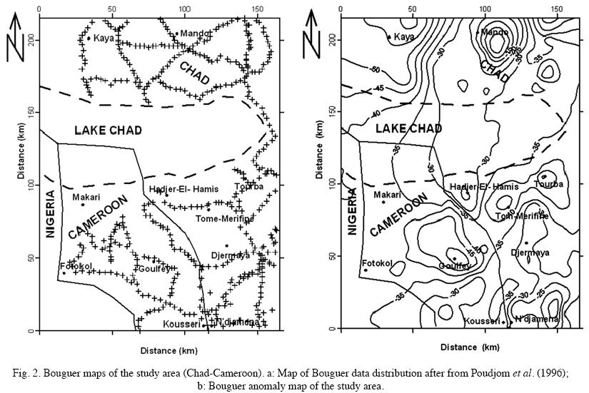 The structure of the Goulfey-Tourba sedimentary basin (Chad-Cameroon ...