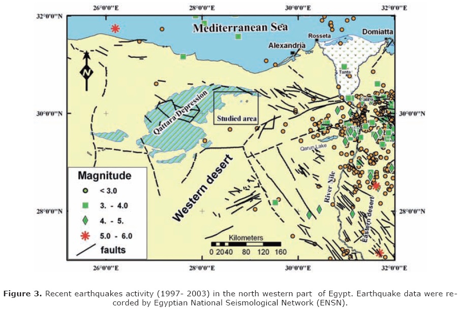 Looking for active faults at east Qattara depression, northwestern ...