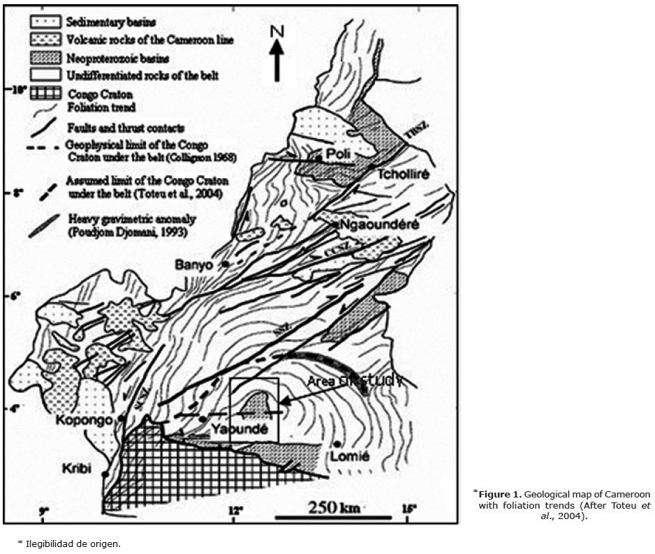 Delineation of the northern limit of the Congo Craton based on spectral ...